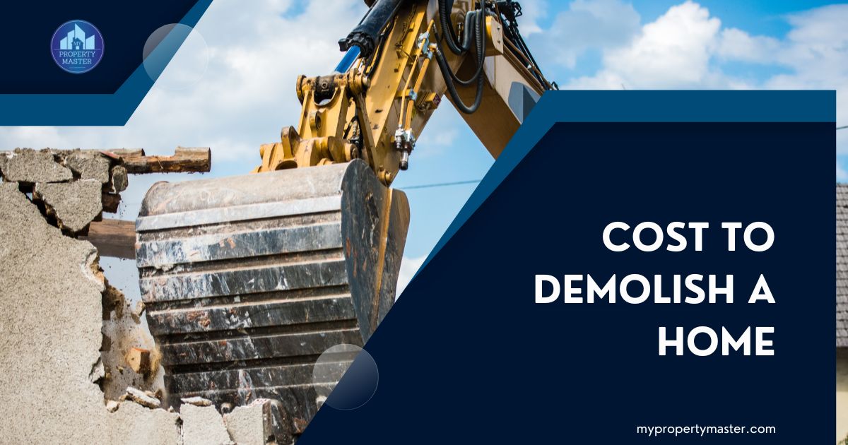 How much does it cost to demolish a home?